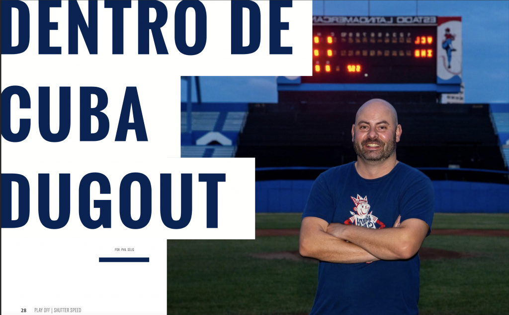 Cuba Dugout Featured in Playoff Magazine - Cuba Dugout